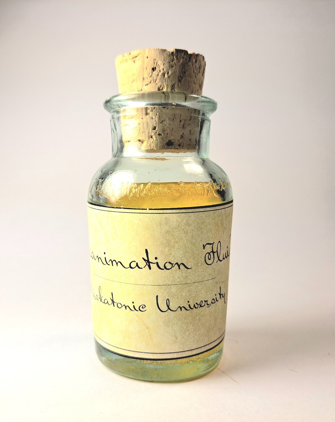 Apothecary Bottle Prop, Real Glass Bottle With Resin Filler and ...