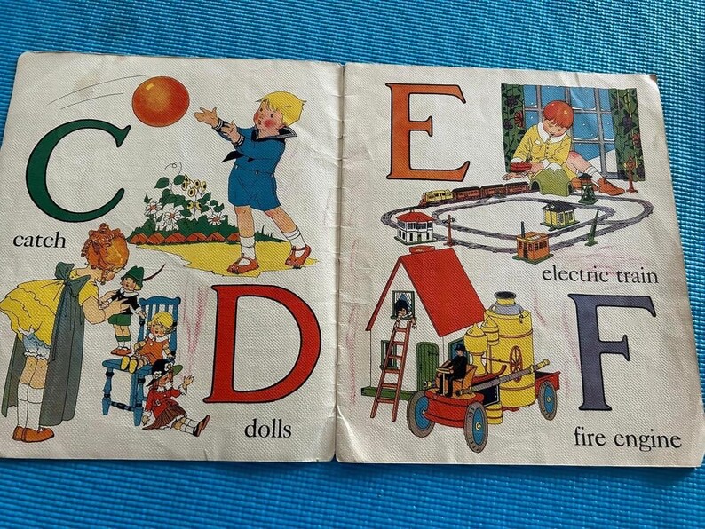 Vintage Children’s ABC Book - Etsy