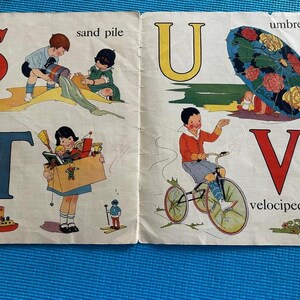 Vintage Children’s ABC Book - Etsy