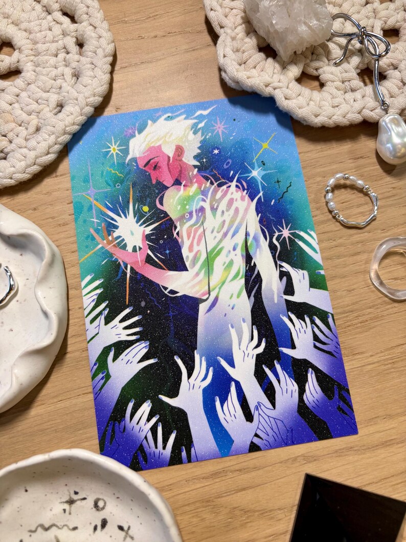 ARCANE | JINX | Shiny Postcard | Small Print 4x6 | 6 Designs - Etsy