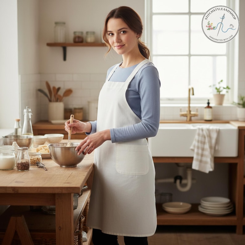 Cross Back Apron Sewing Pattern PDF | Beginner Friendly - Etsy Canada