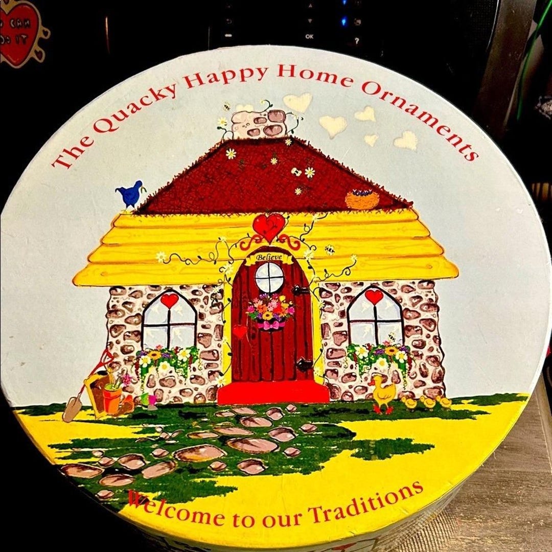 The Quacky Happy Home Christmas Quacker Factory (24) Ornaments - Etsy