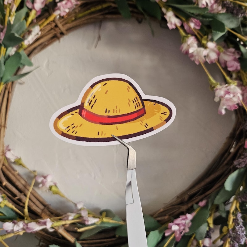 Luffy Straw Hat Decal - Etsy