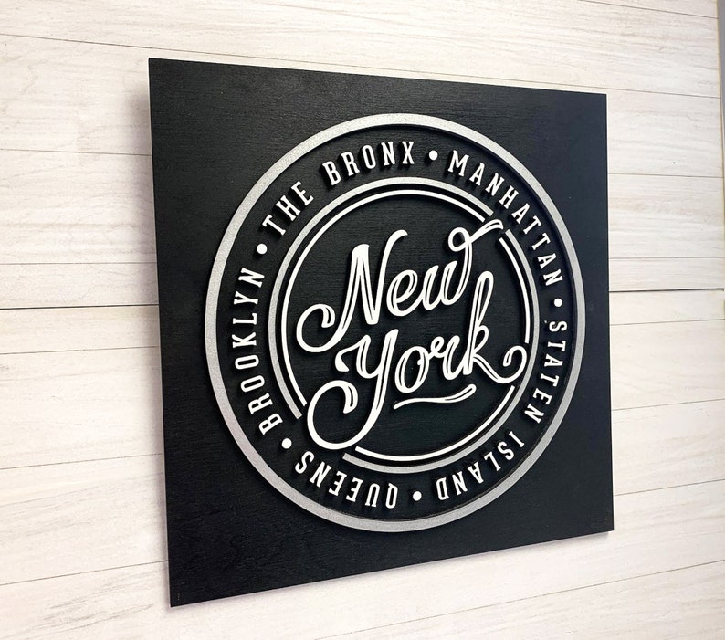 New York City Decor, NYC Wall Sign, New York Home Decor, New York Signs ...