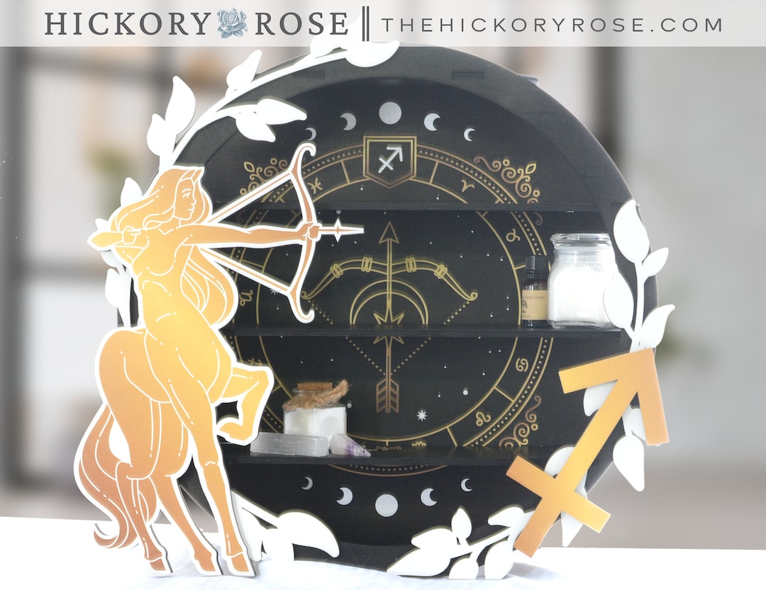 Zodiac Display Shelf, Zodiac Crystal Display, Laser Cut Display Shelf ...