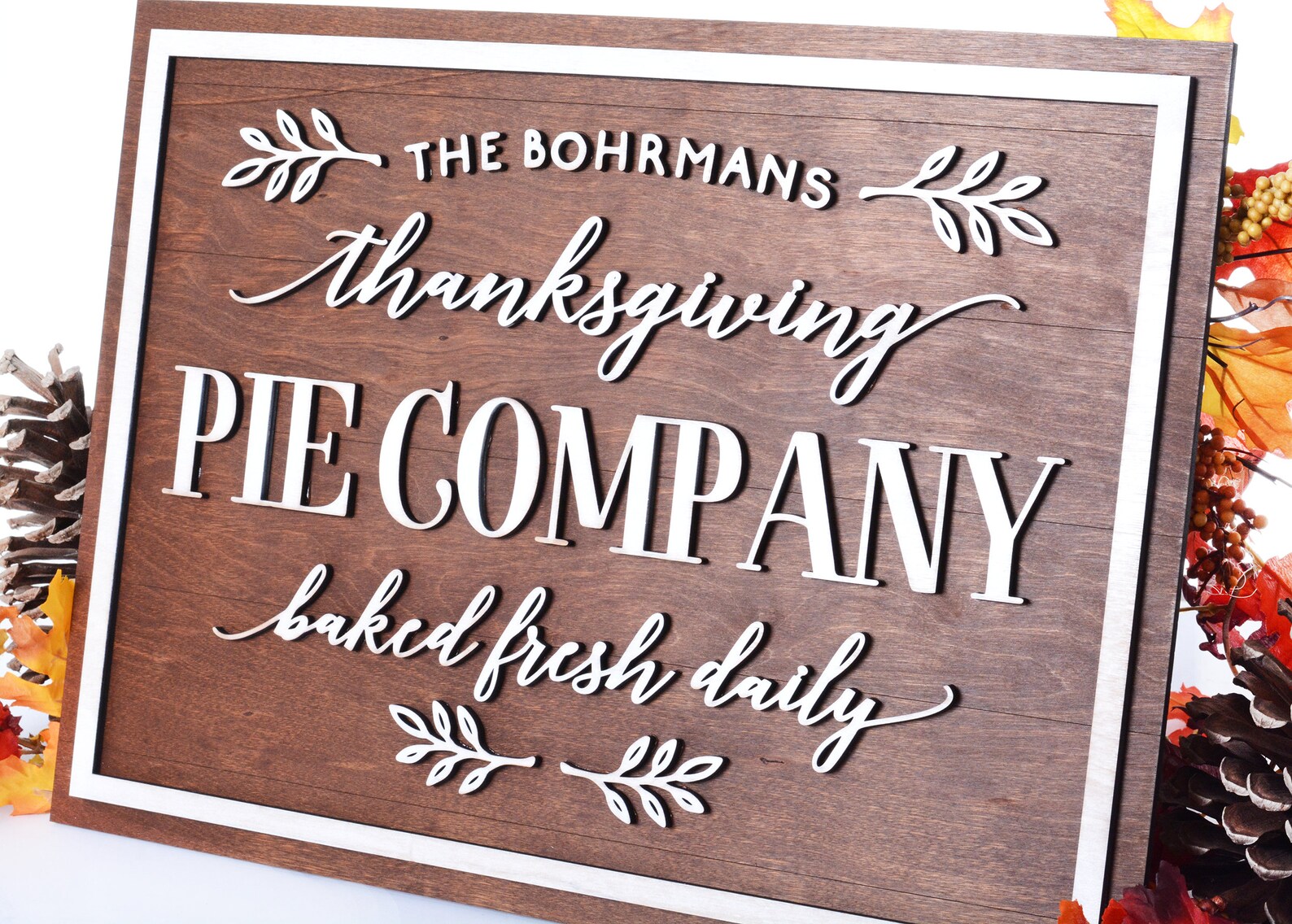 Thanksgiving Home Decor Custom Thanksgiving Sign | Etsy