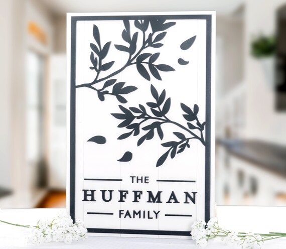 Home Welcome Sign, 3D Raised Wood Sign, Custom Welcome Sign, Wooden ...