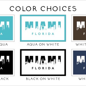 Miami FL Decor, Miami Wall Sign, Florida Home Decor, Florida Gifts ...