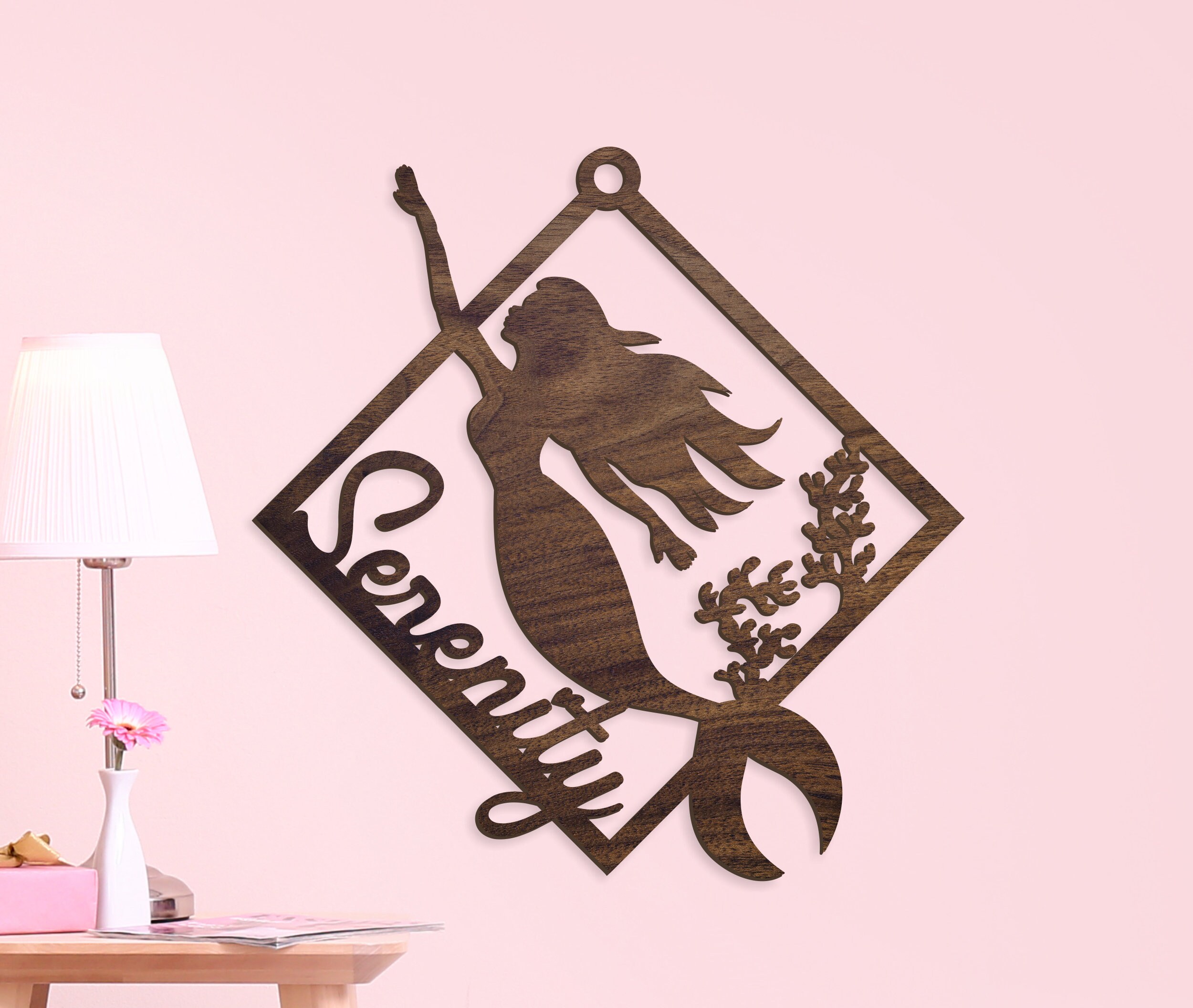 Mermaid Name Sign Custom Name Cutout Sign Mermaid Gifts | Etsy