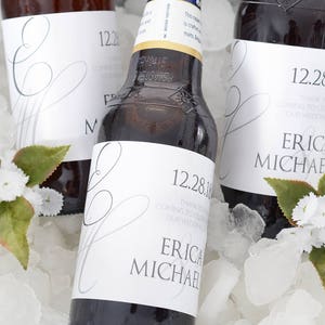 Wedding Beer Bottle Labels - I Do Brew Labels - Custom Beer Labels ...