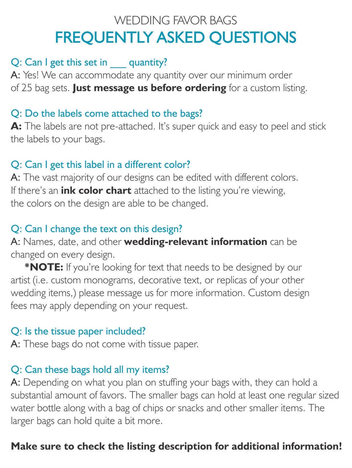 Custom Wedding Bags Wedding Guest Gift Bags Hotel Welcome - Etsy