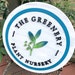 Plant Logo Sign Custom Nursery Sign Plant Shop Sign Custom - Etsy
