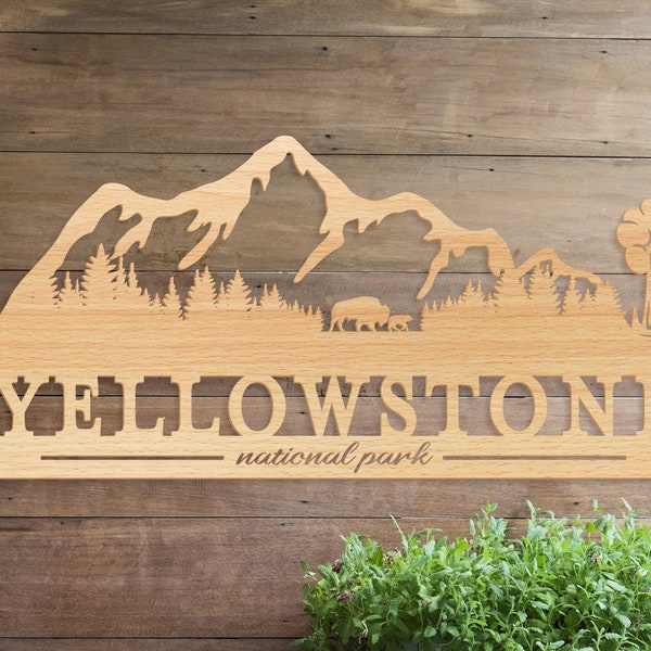Yellowstone Sign - Etsy
