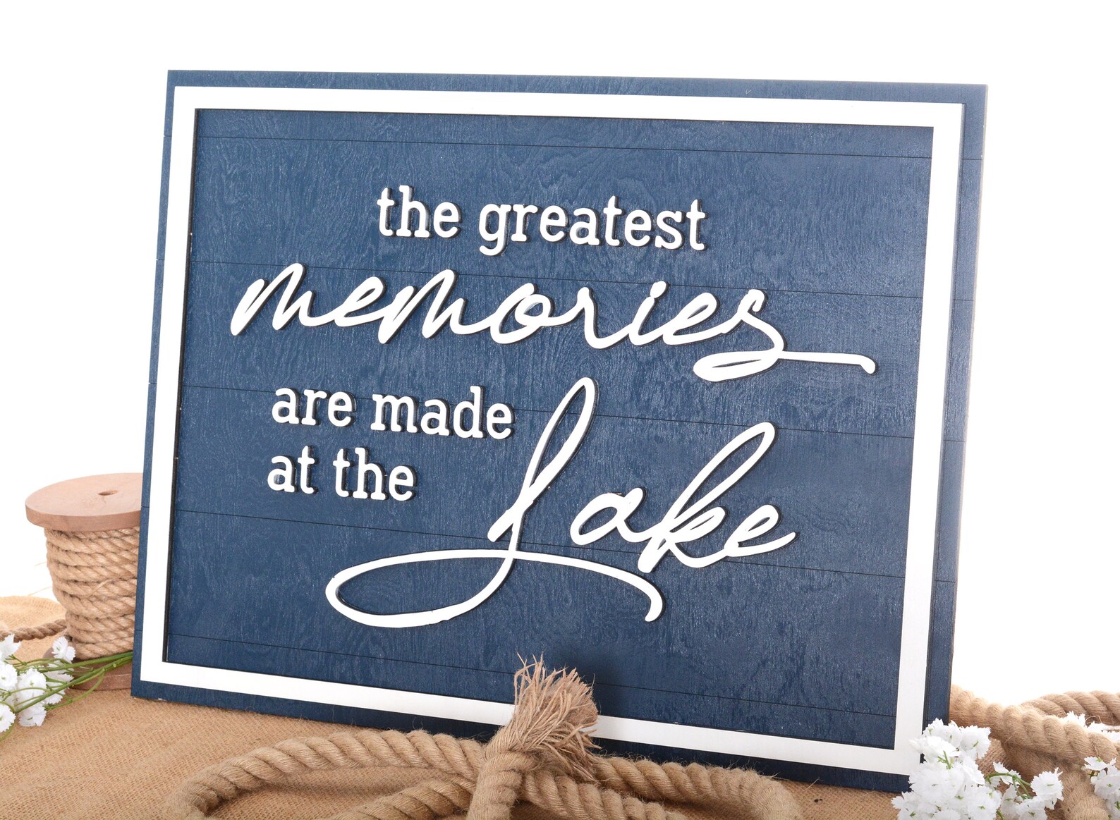 Wooden Lake House Sign, Lake Quotes Sign, Lake House Decor, Lake House ...