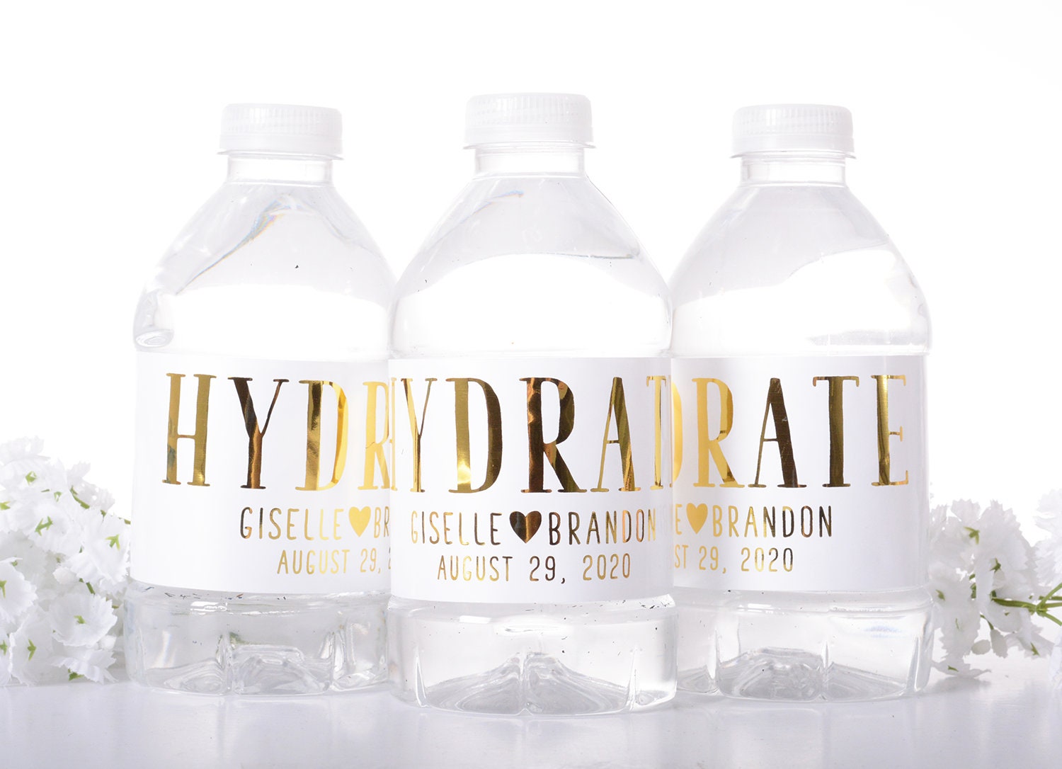Water Bottle Hydration Labels - Etsy