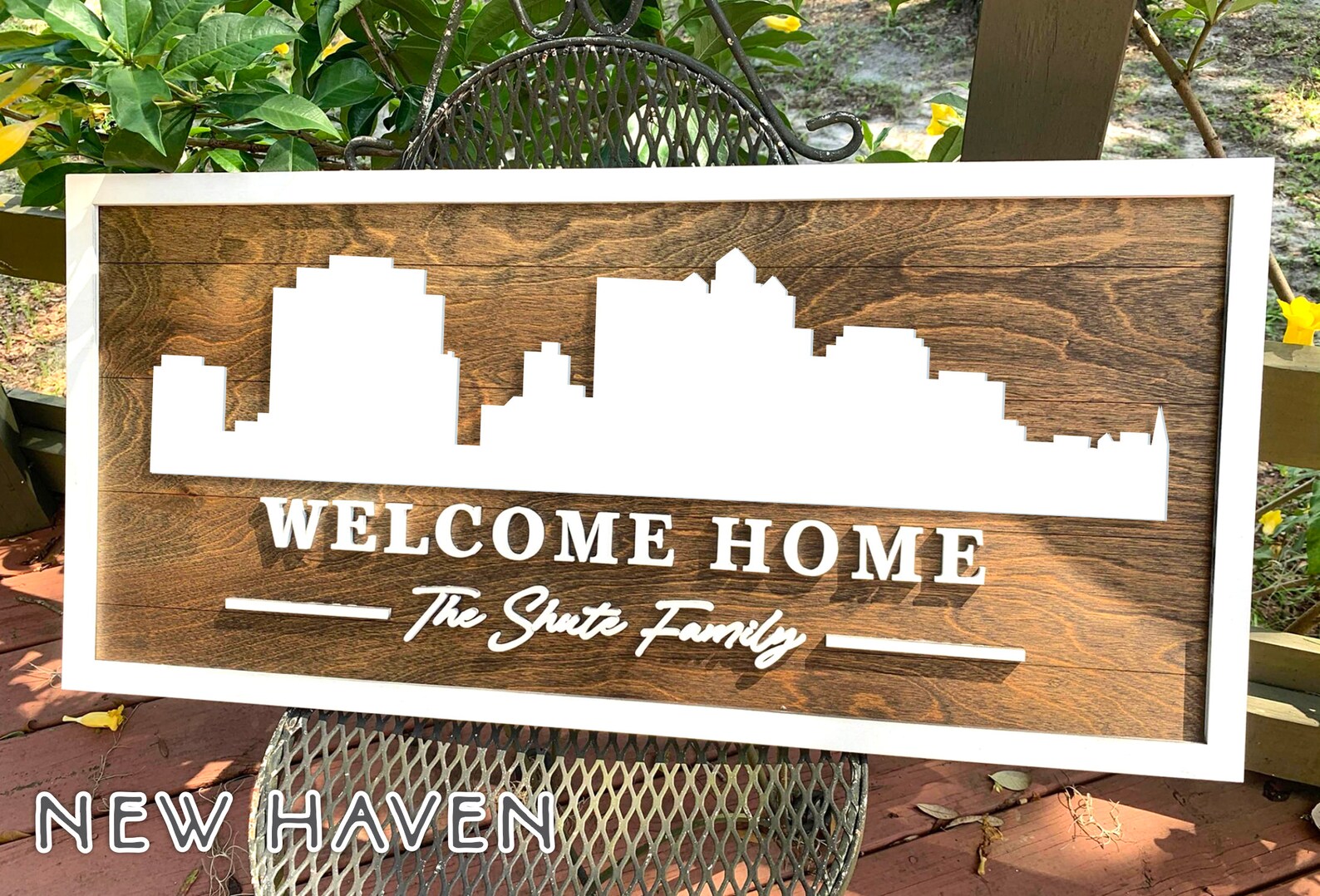 Connecticut Home Decor Connecticut Wall Art Sign CT Home - Etsy