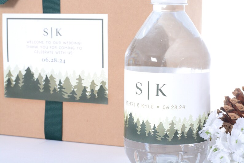 Forest Wedding Gift Boxes Rustic Wedding Gift Box Sets - Etsy