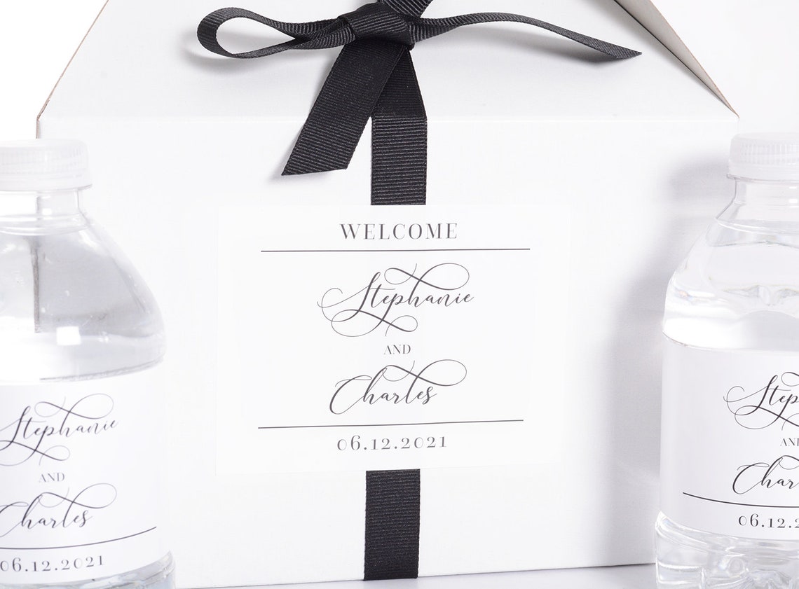 Classy Wedding Welcome Boxes Wedding Welcome Box Kits - Etsy