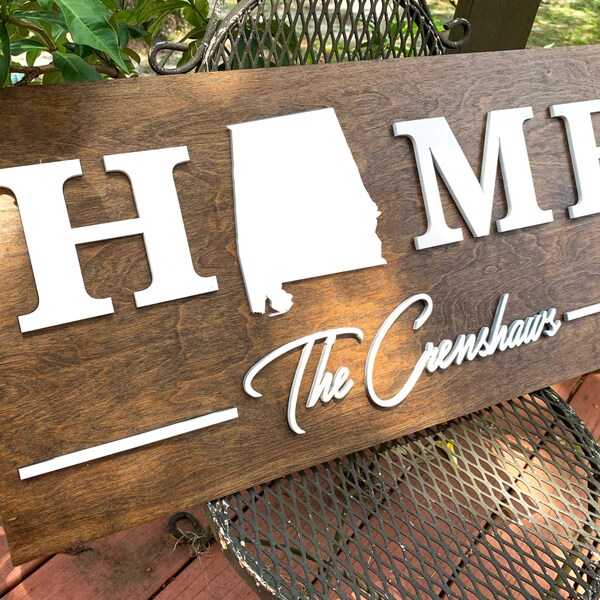 Alabama Sign - Etsy