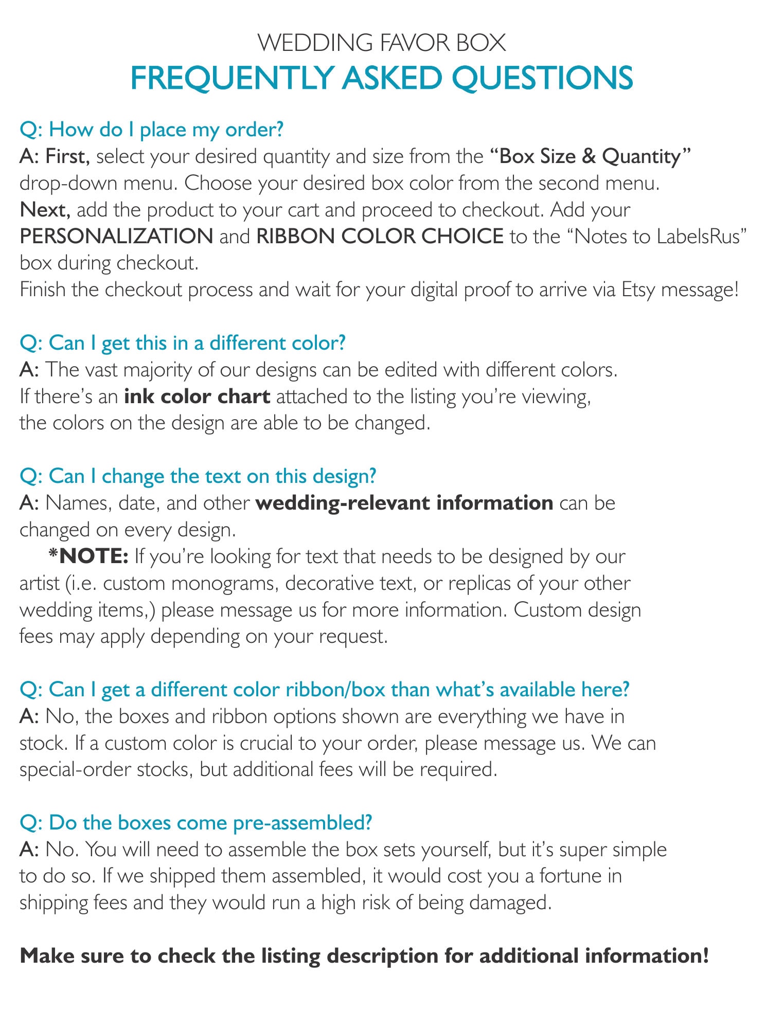 Wedding Welcome Boxes Wedding Favor Box / Welcome Boxes with | Etsy