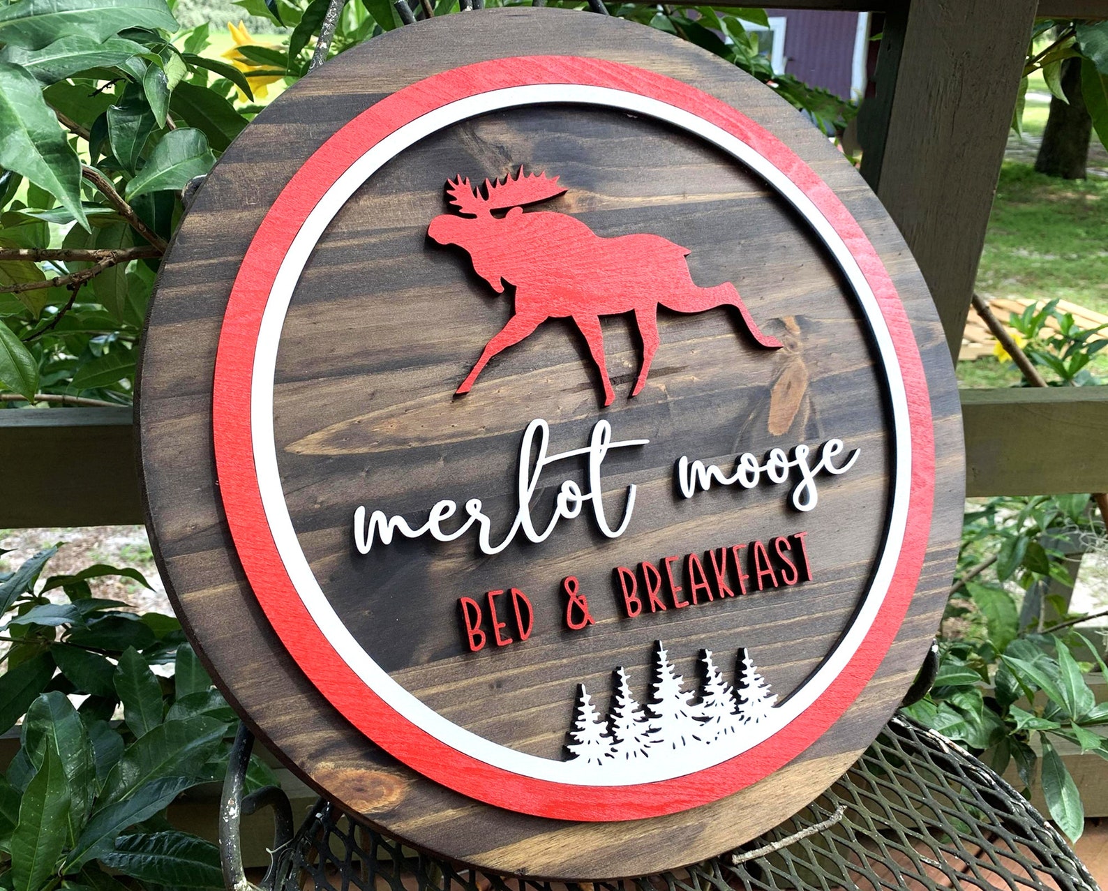 Custom Bnb Sign Shop Window Sign Custom Inn Logo Sign | Etsy