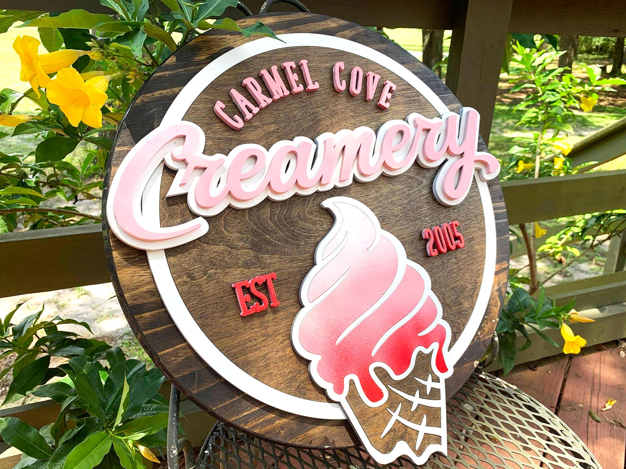 Ice Cream Shop Signage