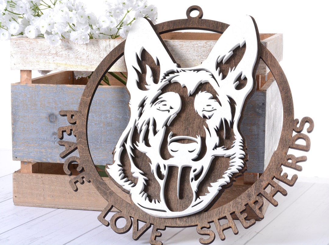 German Shepherd Gifts, GSD Home Decor, GSD Lovers Gifts, German ...