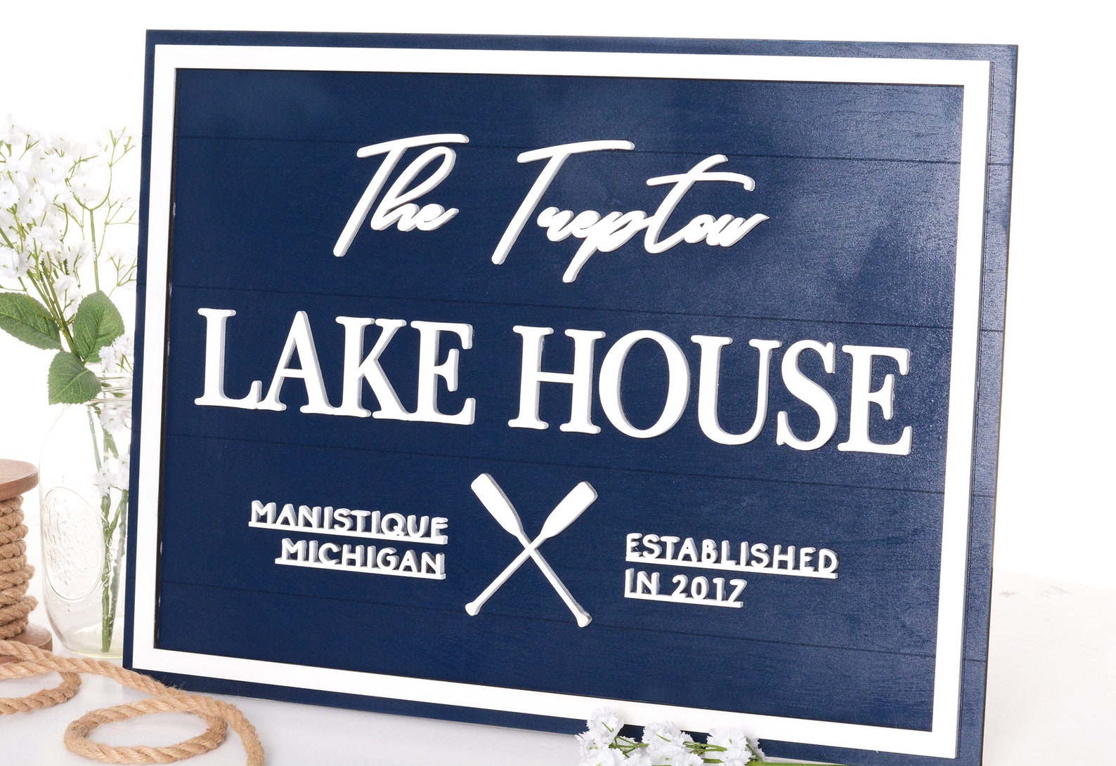 Customized Lake House Sign, Family Lake House, Lake House Decor, Lake ...