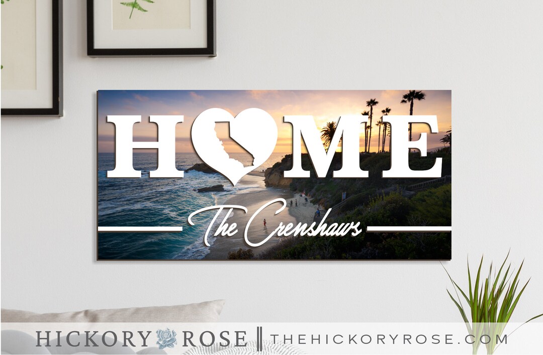 Custom California Sign | 3D Wood Wall Sign | California Decor ...