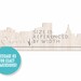 Savannah Skyline Wall Sign, City Skyline Wall Decor, Georgia Wall Art ...