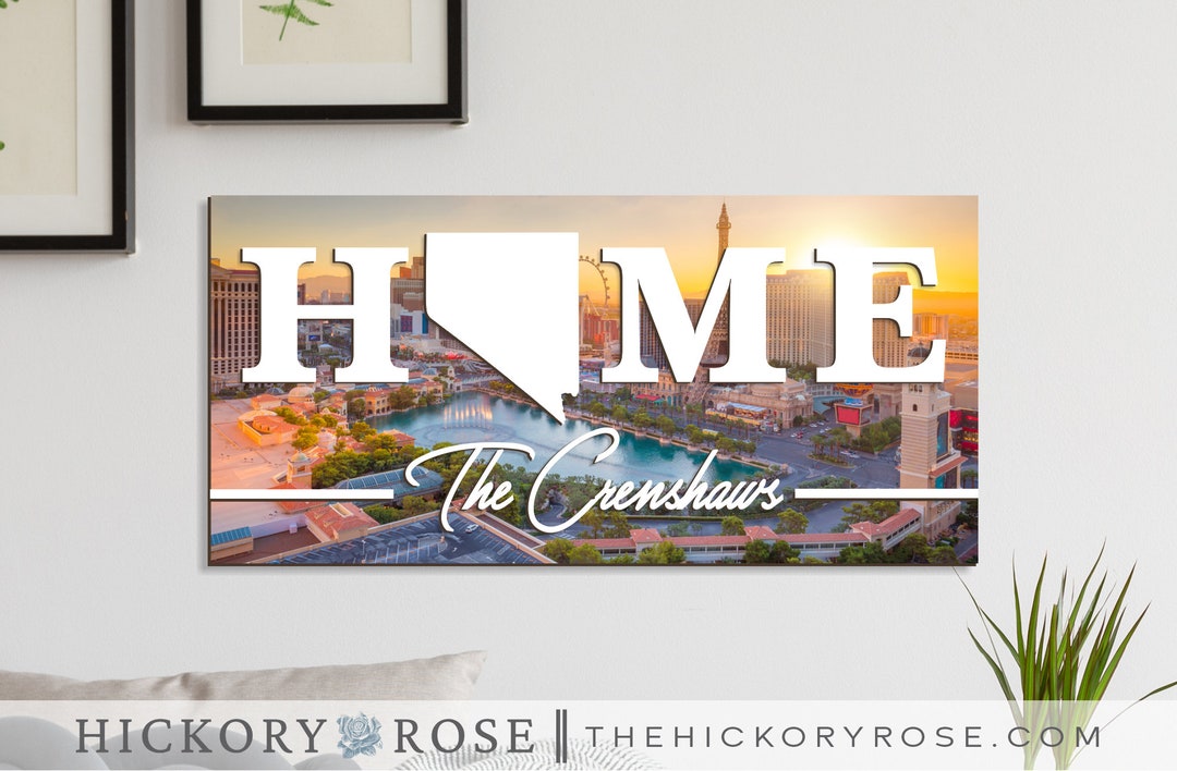 Custom Nevada Sign | 3D Wood Wall Sign | Nevada Decor, Nevada Gifts ...