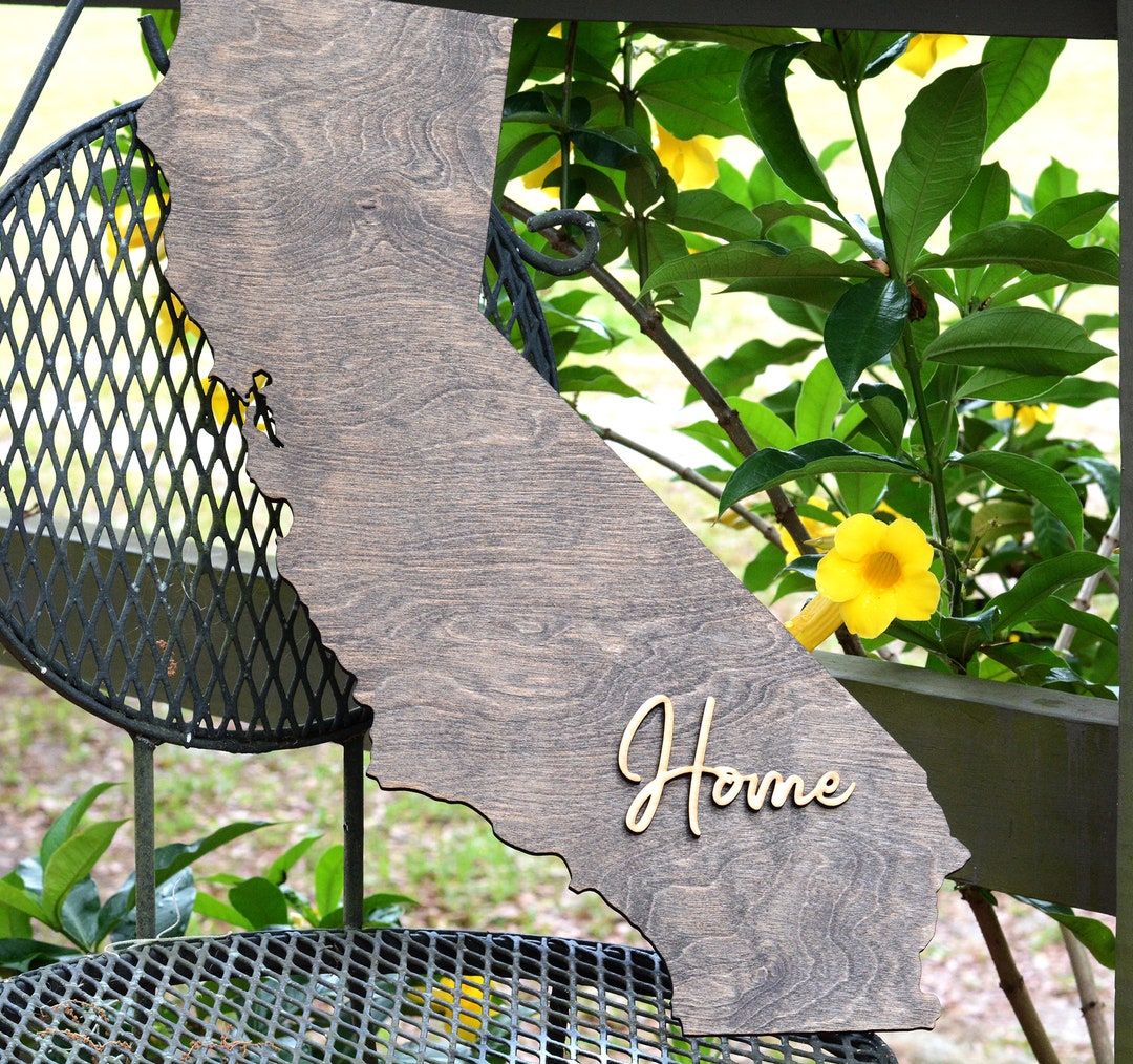 California Wall Sign, California Home Decor, Cali Wall Art, Wall Home ...