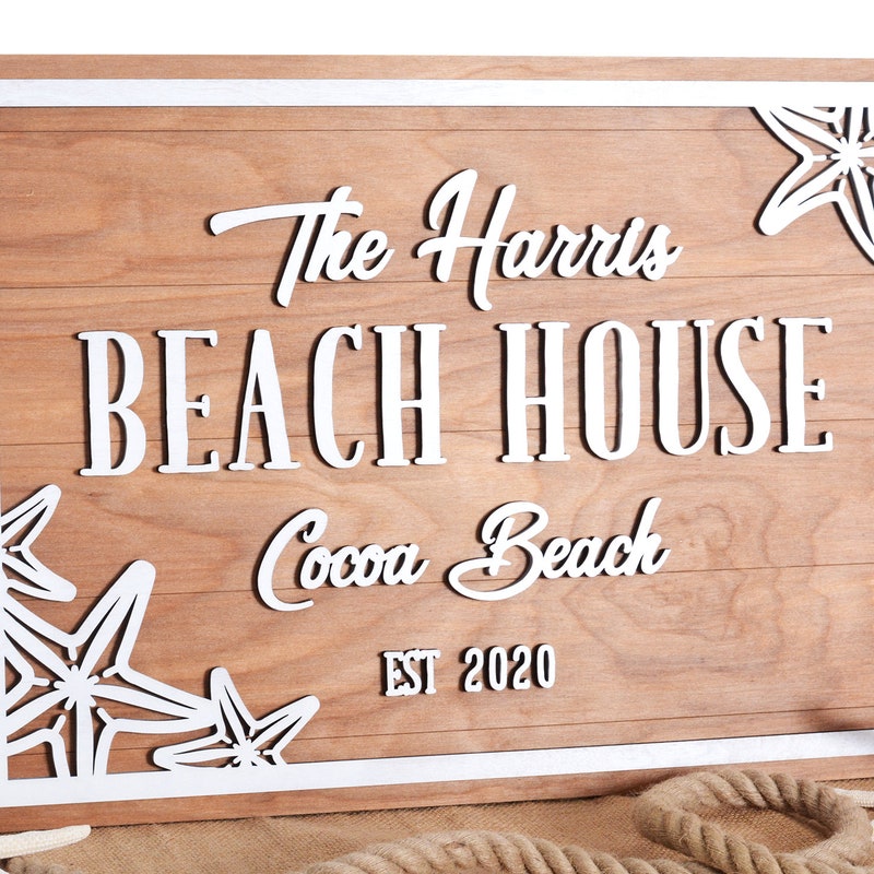Beach Wall Signs - Etsy