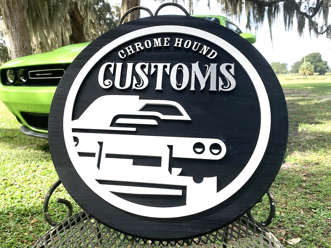 Custom Car Garage Sign Mechanic Sign Car Logo Signs Custom - Etsy
