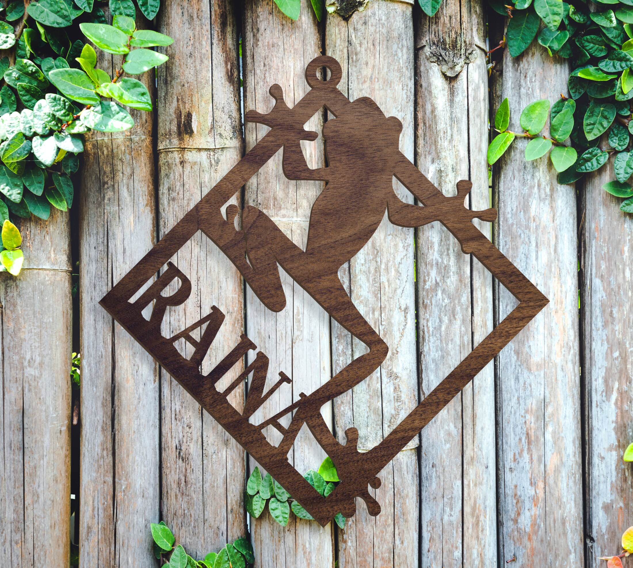 Frog Wall Sign Frog Themed Gifts Frog Name Sign Frog Gift - Etsy UK