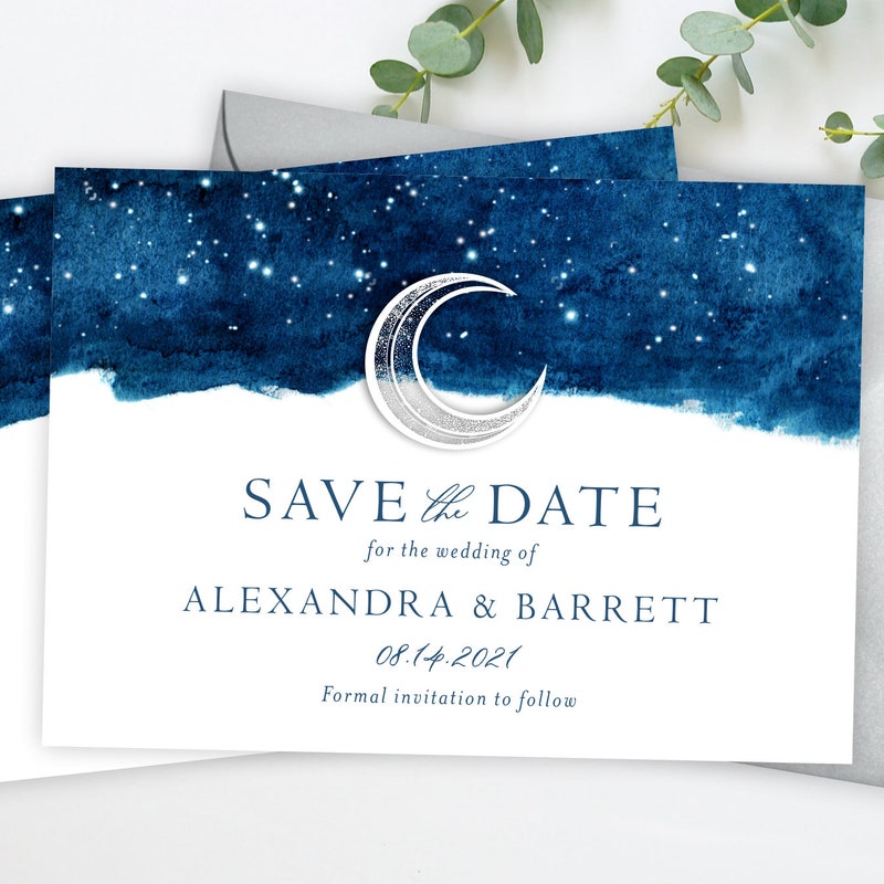 Starry Night Save the Dates - Etsy