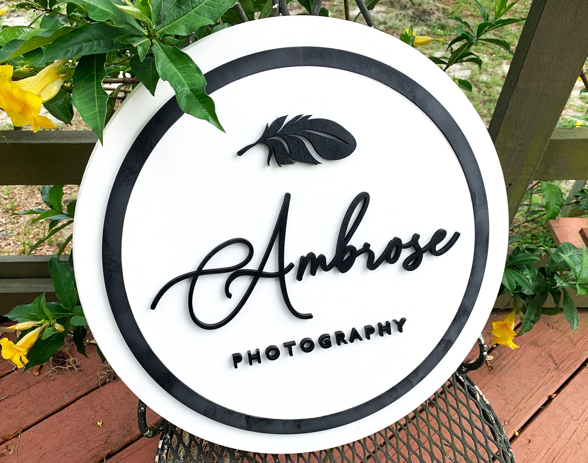 Photography Studio Sign Photographer Logo Sign Photo Studio | Etsy