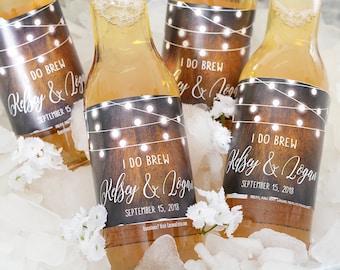 Rustic Wedding Beer Bottle Labels - Beer Labels - Custom Beer Bottle ...