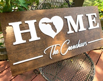 Florida Welcome Sign - Etsy