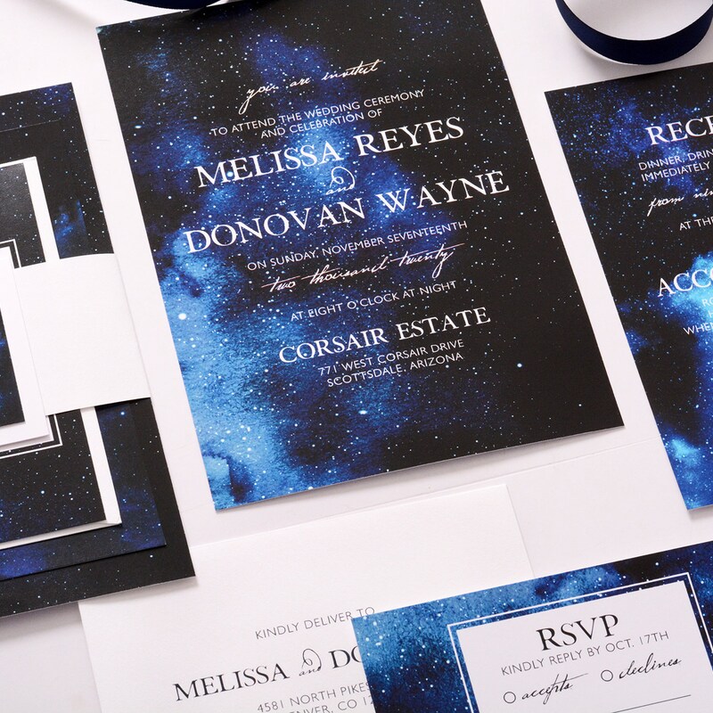 Starry Night Wedding - Etsy