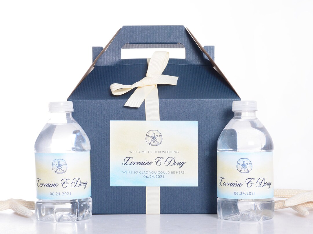 Beach Wedding Favor Boxes, Beach Welcome Box Kits, Hotel Welcome Boxes ...