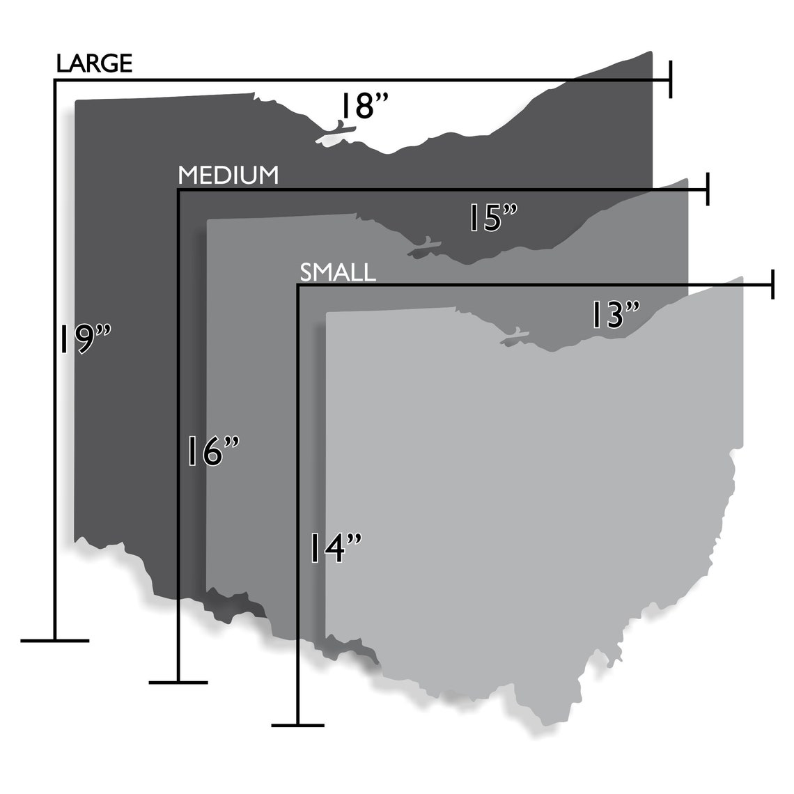 Ohio Wall Art Ohio Home Decor Ohio Wall Art Sign Wall Home - Etsy