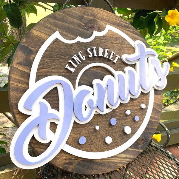 Doughnut Shop Sign - Etsy