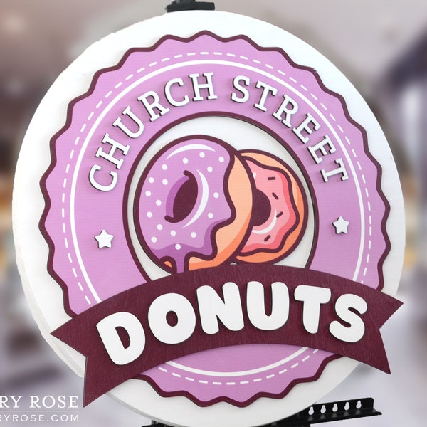 Doughnut Shop Sign - Etsy