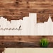 Savannah Skyline Wall Sign, City Skyline Wall Decor, Georgia Wall Art ...