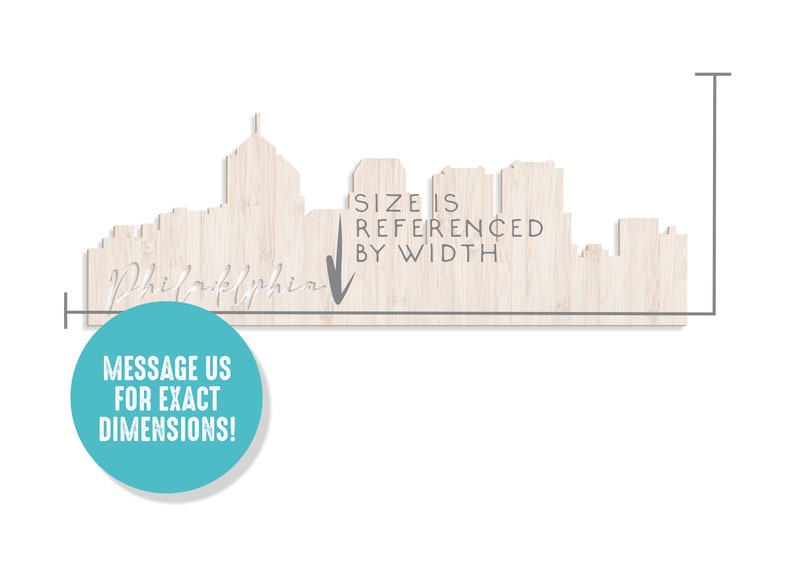 Philadelphia Wall Sign City Skyline Wall Decor Philly Wall - Etsy