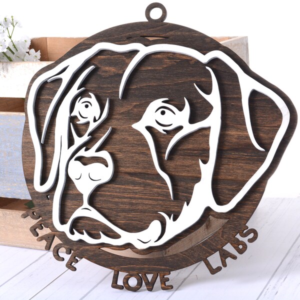 Black Lab Welcome Sign - Etsy