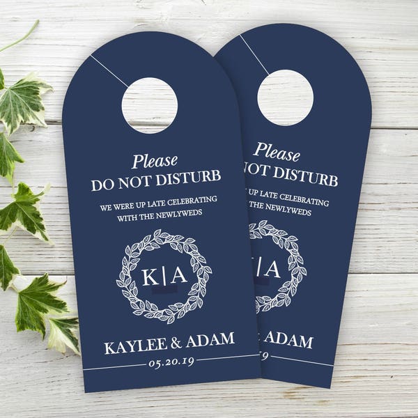 Wedding Door Hanger - Etsy