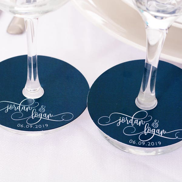Champagne Glass Tag - Etsy