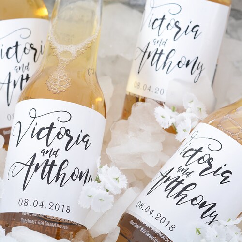 Vintage Wedding Beer Bottle Labels Beer Labels Custom Beer - Etsy